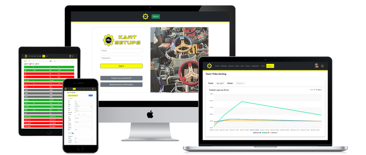 KartSetups | Storage and analysis software for karting
